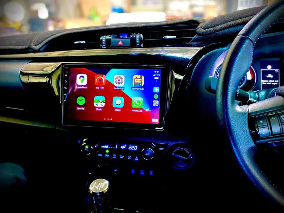 Toyota Hilux Head Unit Upgrade
