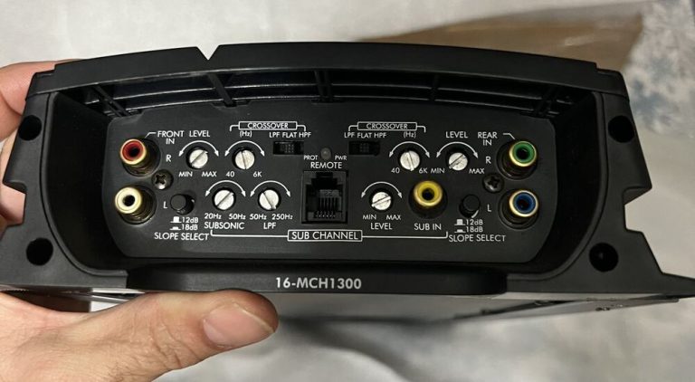 How To Adjust Car Amplifier Settings?