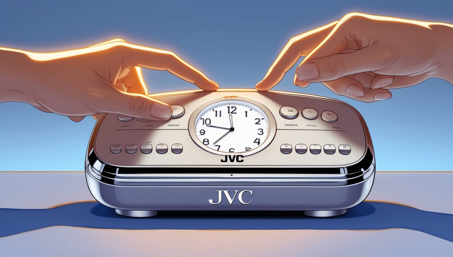 How Do You Set Clock On JVC Radio?